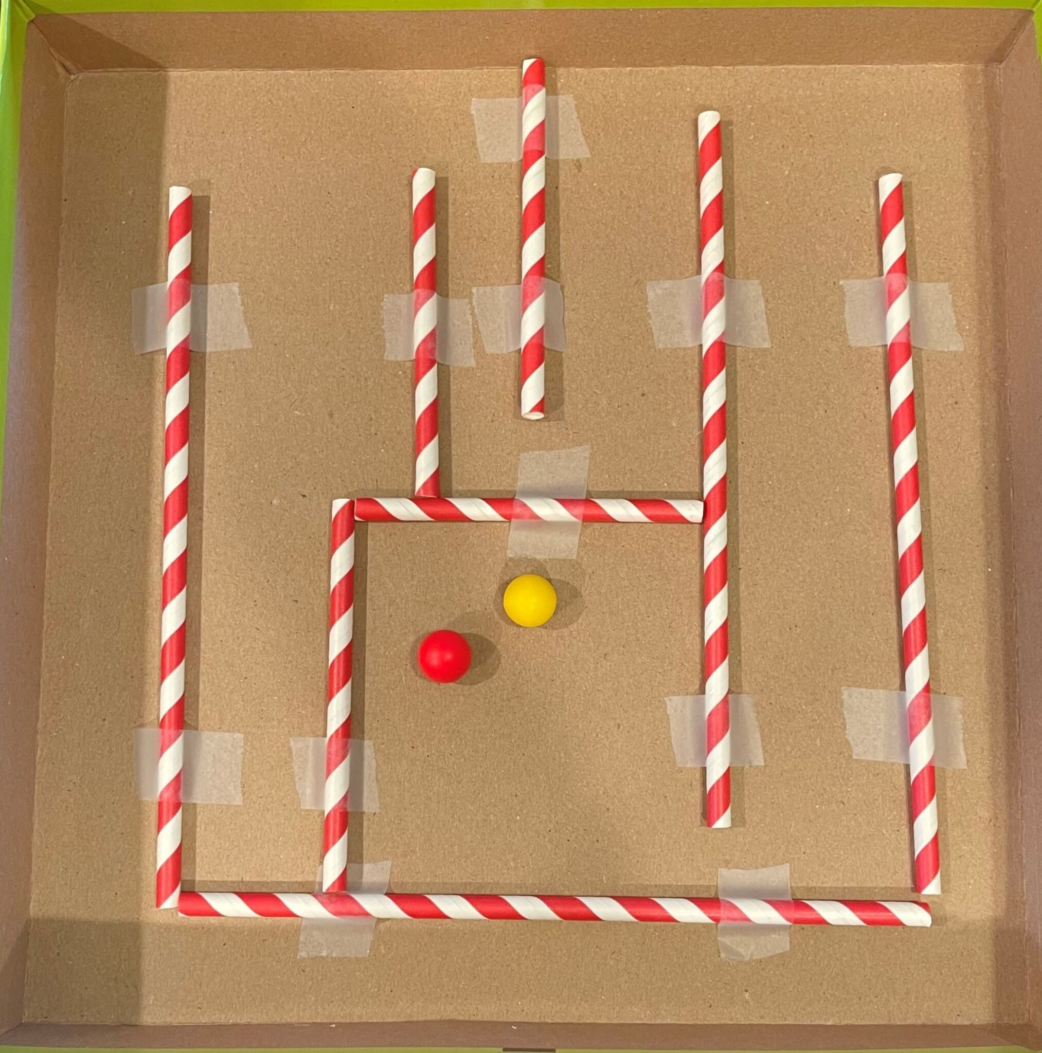 Easy Preschool DIY Marble Maze - Growing Brilliant Preschool